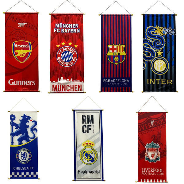 Football Club Indoor and Outdoor Flags – amzunit